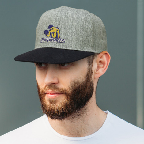 Chisel Flat Peak Cap - Cost Effective Corporate Gifts | Promotional Products